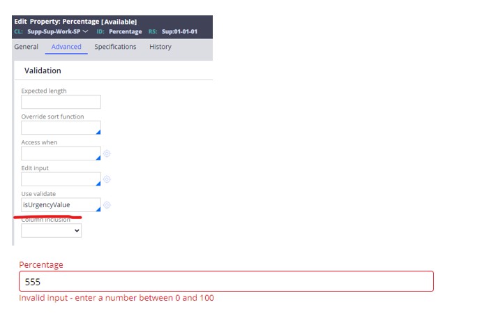 I Need To Restrict 0 To 100 Percentage In Edit Input Field May I